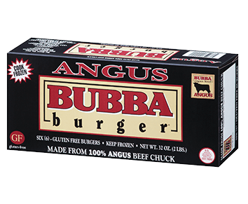BUBBA Burger | BUBBA burger | Frozen Angus Burger | 100% USDA Angus Beef