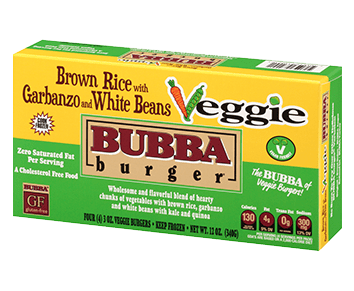 BUBBA Burger | Veggie with White Beans | A twist on the traditional ...