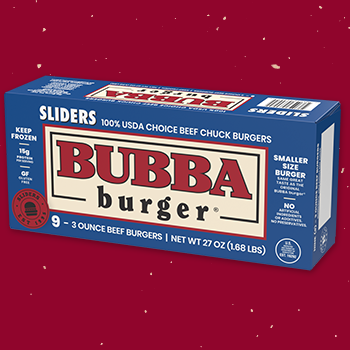 BUBBA Burger | BUBBA burger Sliders | A perfectly petite BUBBA burger®